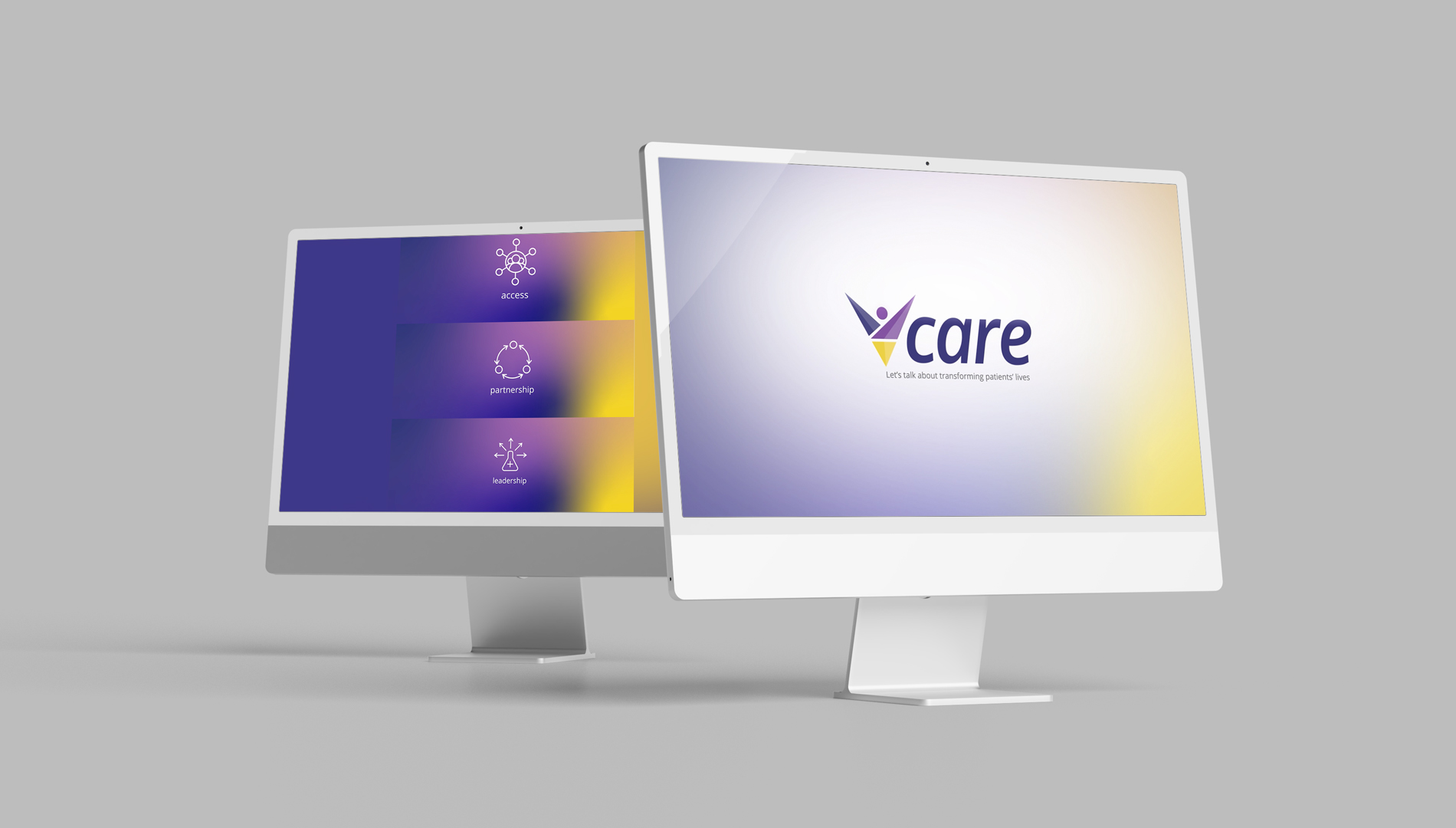 Vcare Logo | Skepper Creative Agency
